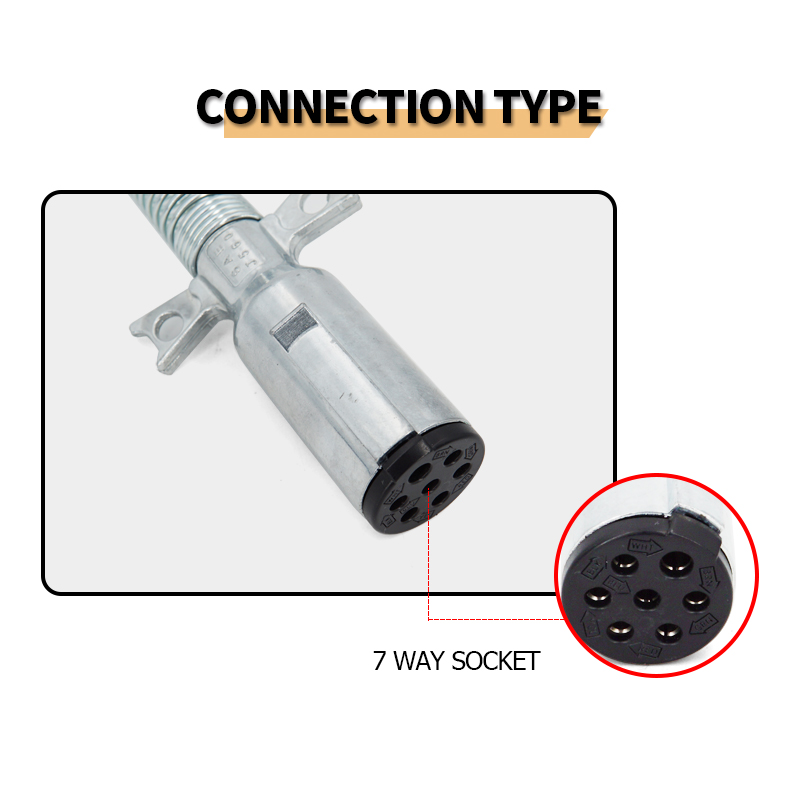 Universal 7-Way Tractor Plug,Heavy Duty Items