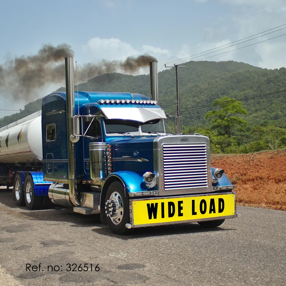 FMCSA 393.87 approved UV resistant Grade 4 Silk Screen Print UV Print ...