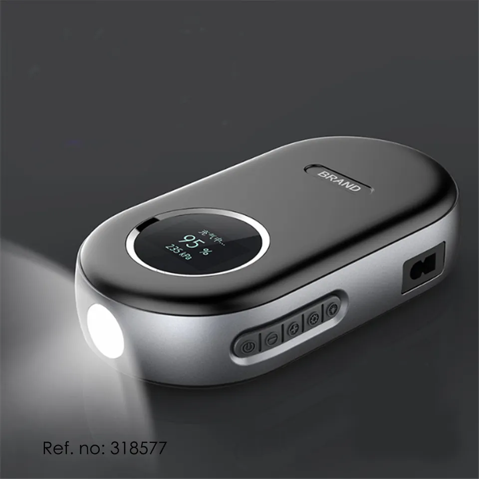 Wireless Tyre Inflator Portable Mini Air Pump Dc 12v Car Air Compressor ...