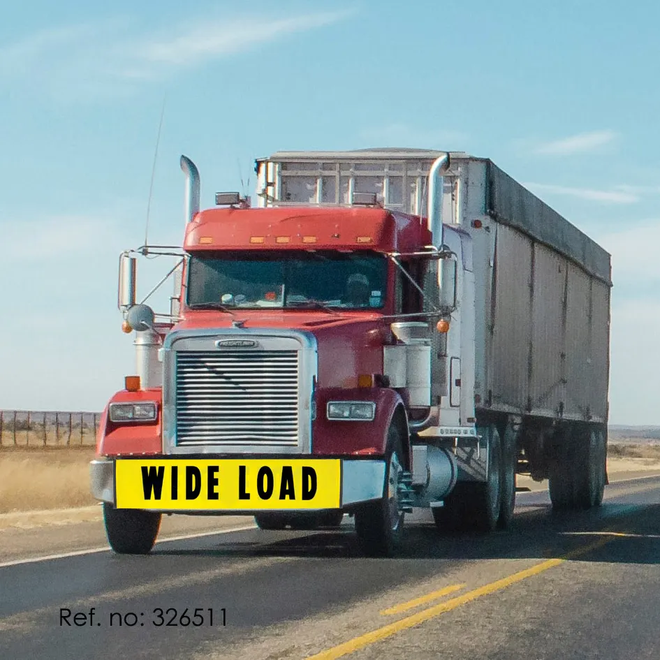 FMCSA 393.87 approved UV resistant Grade 4 18 x 84 Inches Two Sides ...