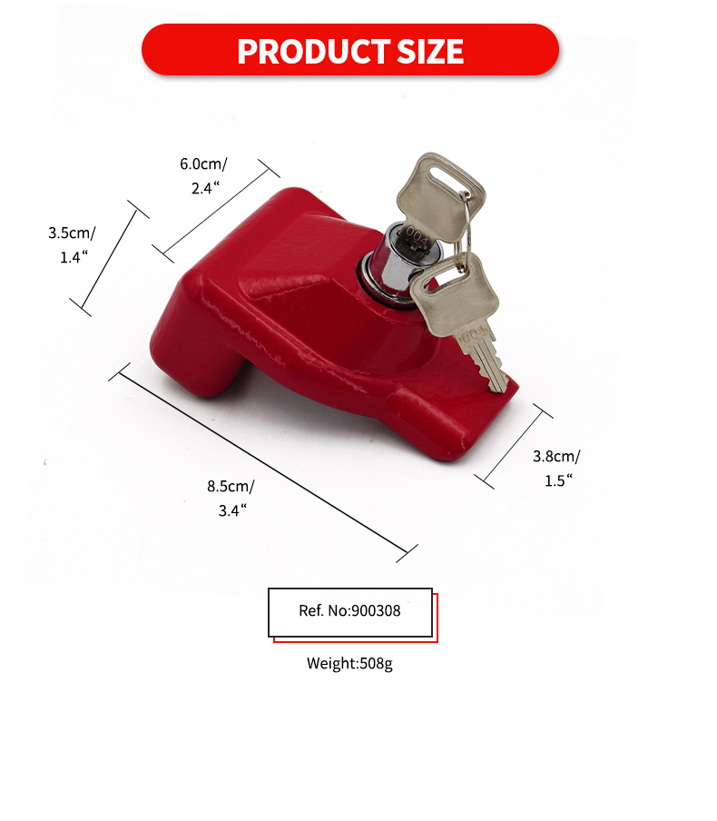 Heavy Duty Forged Steel Air Brake Glad Hand Gladhand Lock For Tractor ...