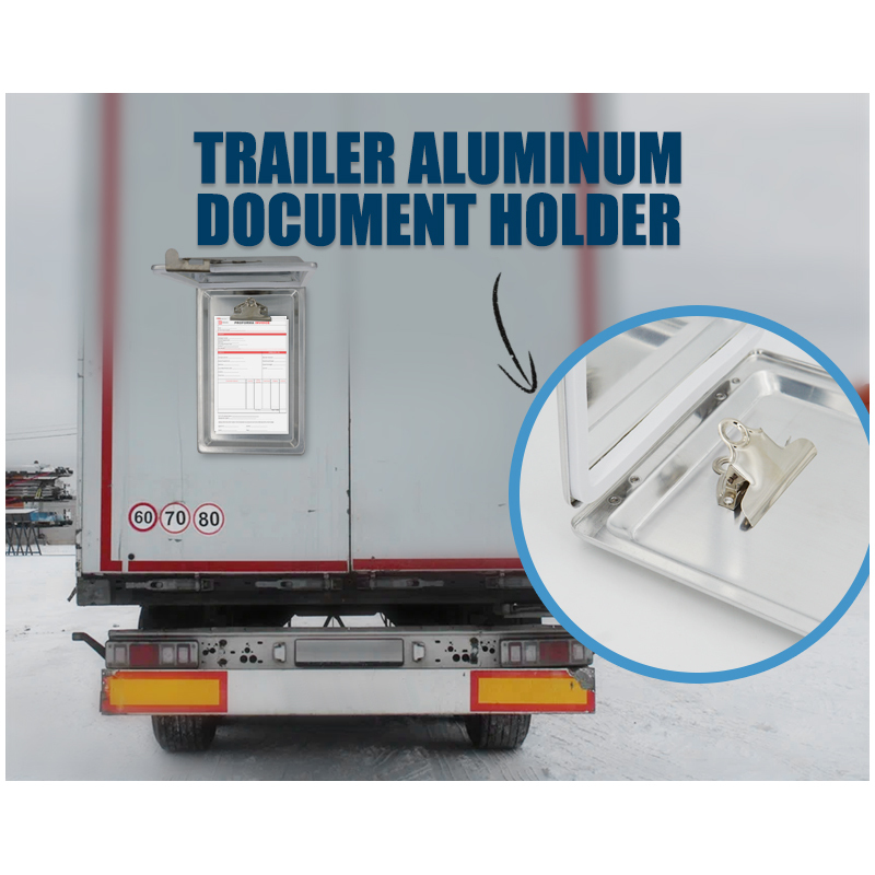 Trailer Aluminum Document Holder Clipboardothers 