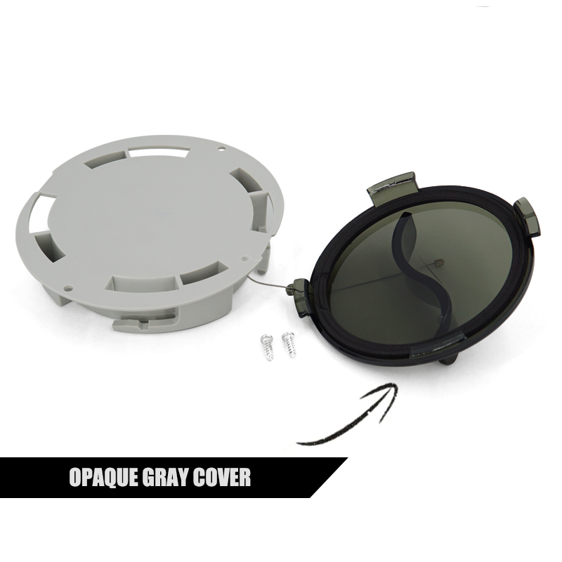 Plastic Document Holder Kit with Opaque Gray Cover,Others