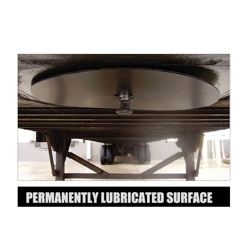 Fifth Wheel Lube Slick Disc With Steel Retention Clip,Heavy Duty Items