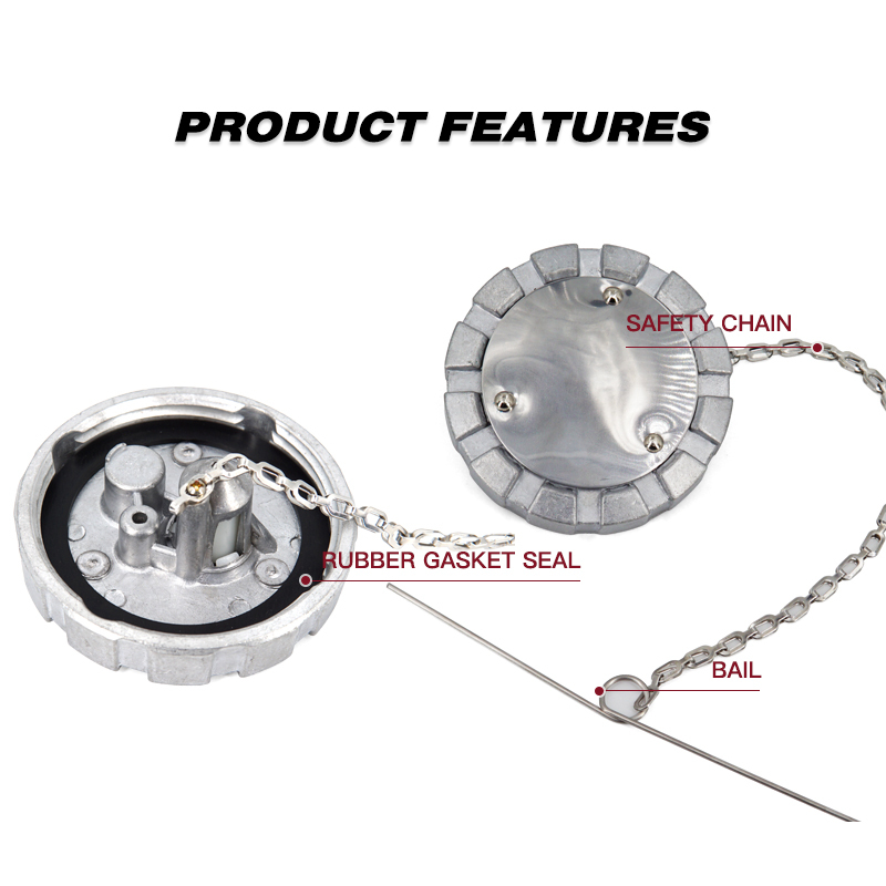 Aluminum Un-Locking Diesel Fuel Cap 3" - 5.5 NPSL Fuel Tanks Cover ...