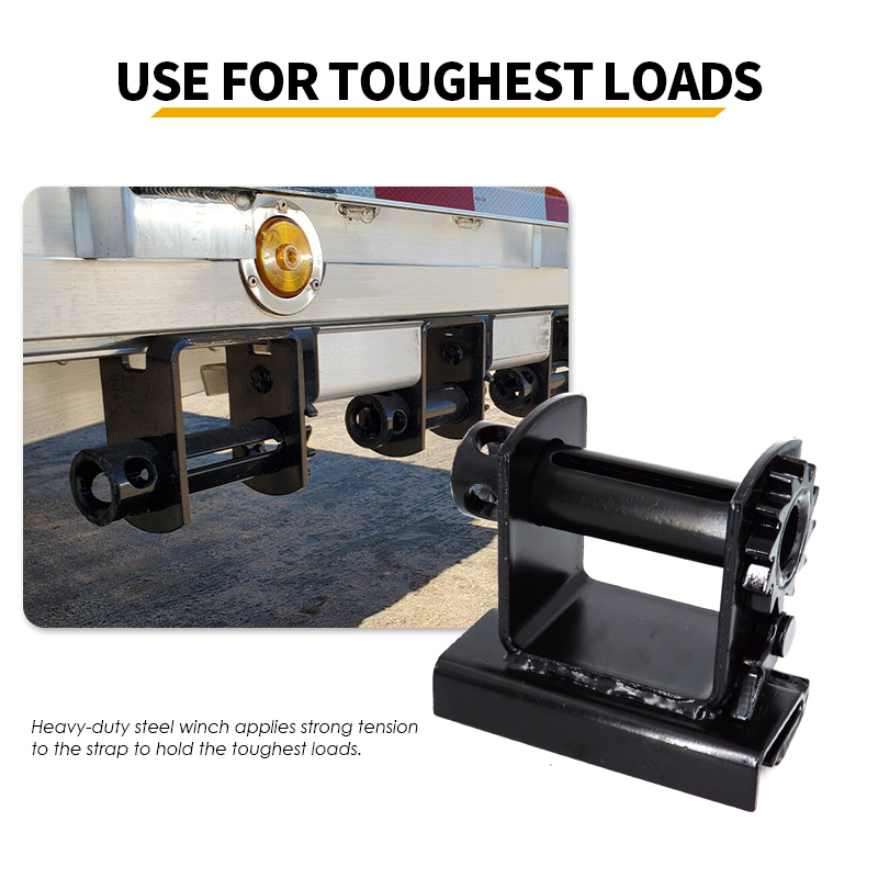 Standard Sliding Winch for Flatbed Trailer Heavy Duty Standard Tie-Down ...