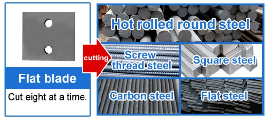 Factory rebar cutter bar cutting and bending machine steel bar cut off ...