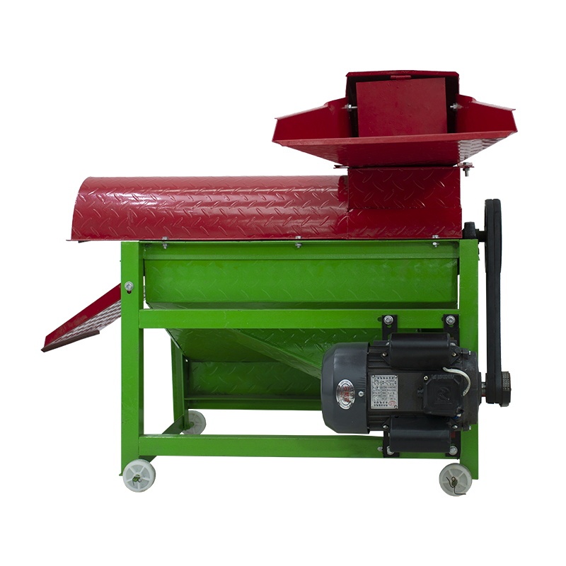 Jinglai 1000kg/hour electric corn thresher corn threshing machine maize ...