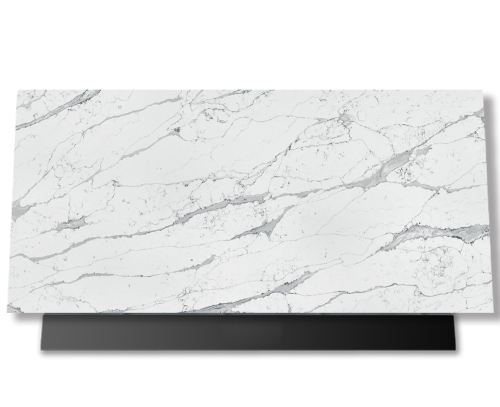 Unionlands Cabinetry Glacier Quartz Stone Countertop Kitchen Cabinet ...