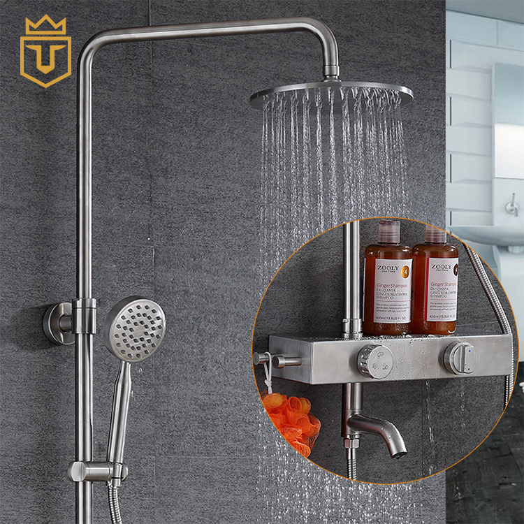 SUS Combo Shower Set Bathroom,Shower Sets,Exposed Shower Sets