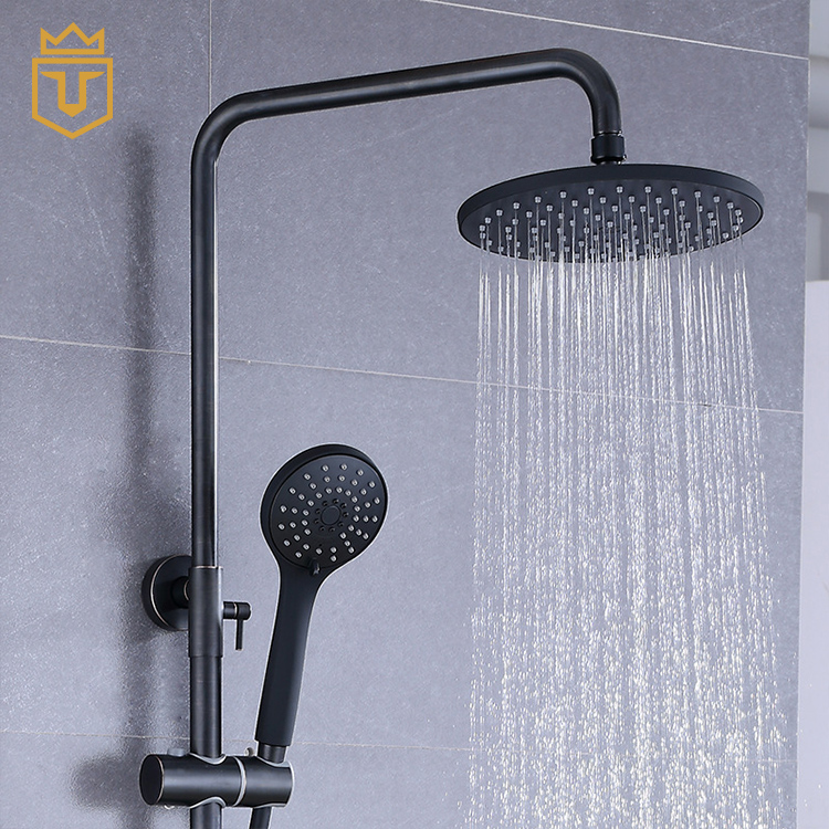 Wall Mounted Bathroom Exposed ORB Shower Set,Shower Sets,Exposed Shower ...