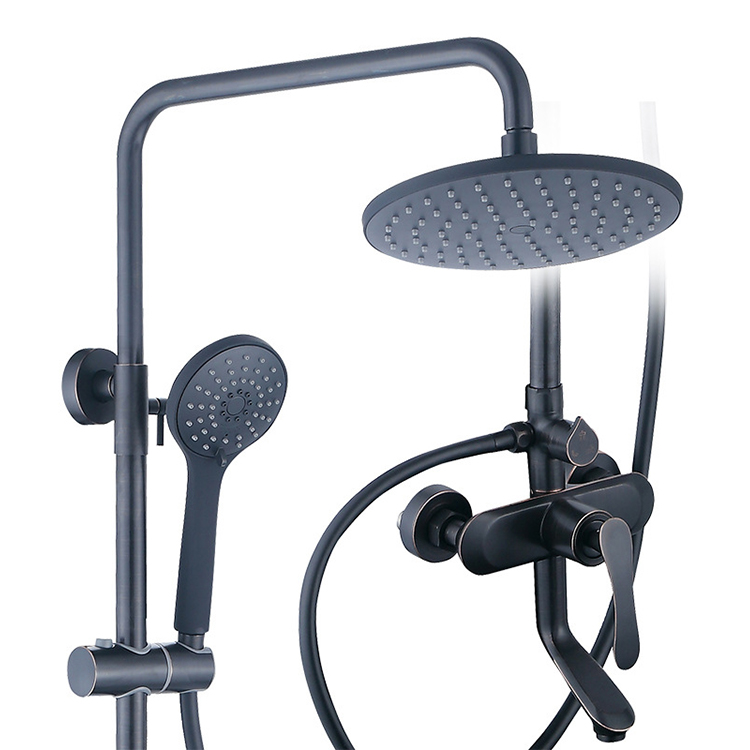 Wall Mounted Bathroom Exposed ORB Shower Set,Shower Sets,Exposed Shower ...