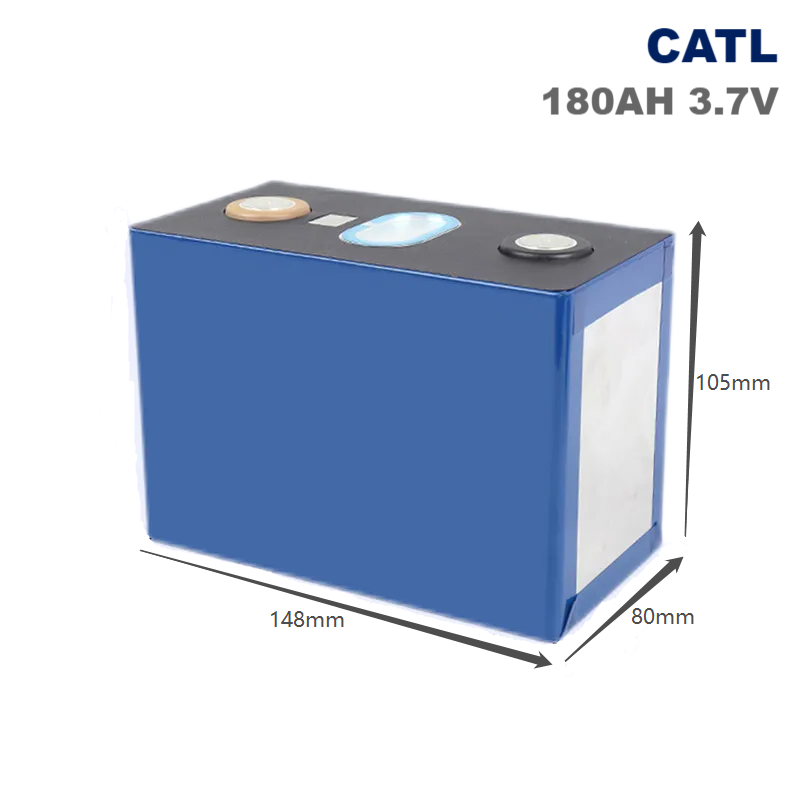 CATL 180Ah 3.7V NMC Prismatic Rechargeable Lithium Ion Battery