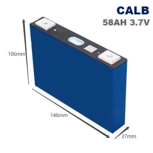 CALB 58Ah 3.7V NMC Prismatic Rechargeable Lithium Ion Battery