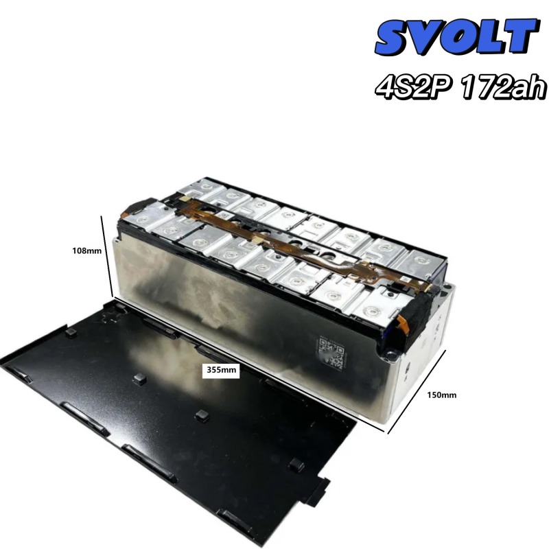 SVOLT 4S2P 14.8v 172ah 355VDA battery module for Nissan Leaf car ...