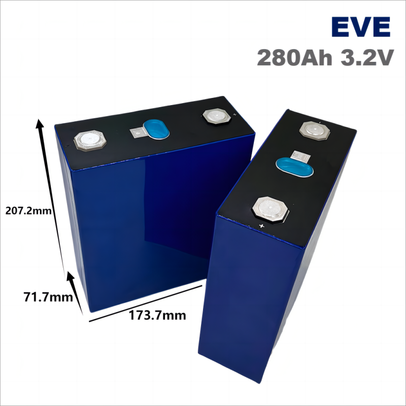 Newest Design EVE 280Ah 3.2V LiFePo4 Prismatic Battery