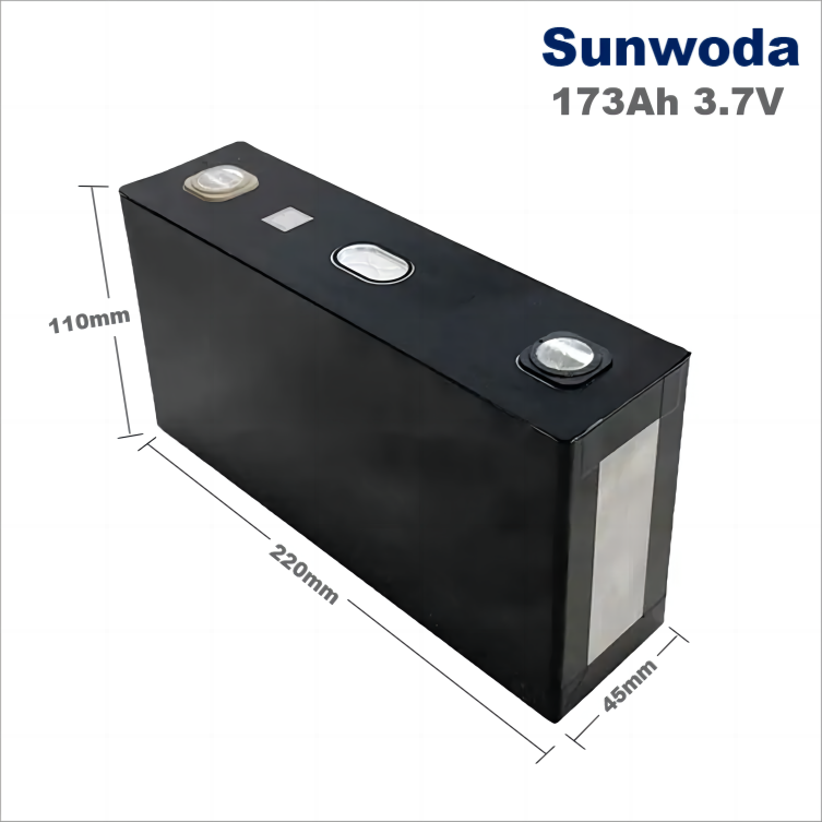 Sunwoda 173Ah 3.7V NMC Prismatic Rechargeable Lithium Ion Battery