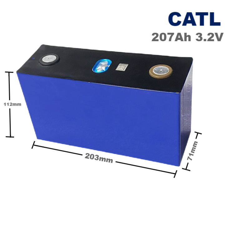 CATL 207Ah 3.2V LiFePO4 Prismatic Rechargeable Lithium Ion Battery