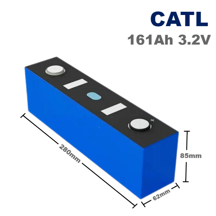 CATL 161Ah 3.2V LiFePO4 Prismatic Rechargeable Lithium Ion Battery