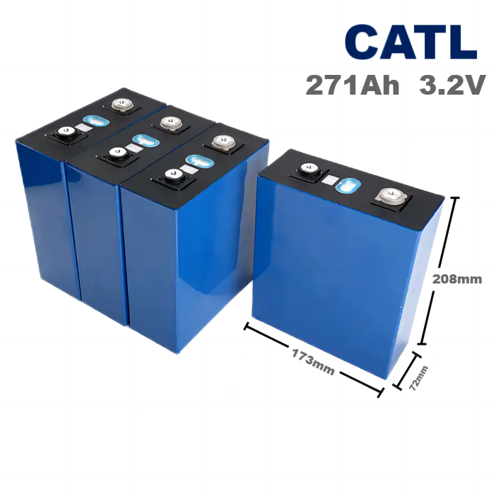 CATL 271Ah 3.2V LiFePO4 Prismatic Rechargeable Lithium Ion Battery