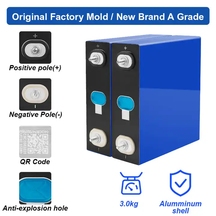 EVE 160Ah 3.2V LiFePO4 Prismatic Rechargeable Lithium Ion Battery