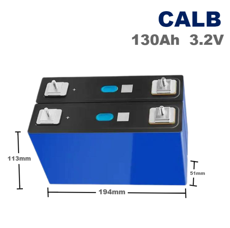 CALB 130Ah 3.2V LiFePO4 Prismatic Rechargeable Lithium Ion Battery