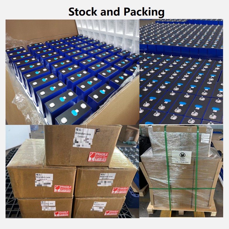 Xiho Eve MB31 8000 Cycles 3.2V 314Ah LiFePo4 Battery Cells Rechargeable Prismatic Cell Lithium ...