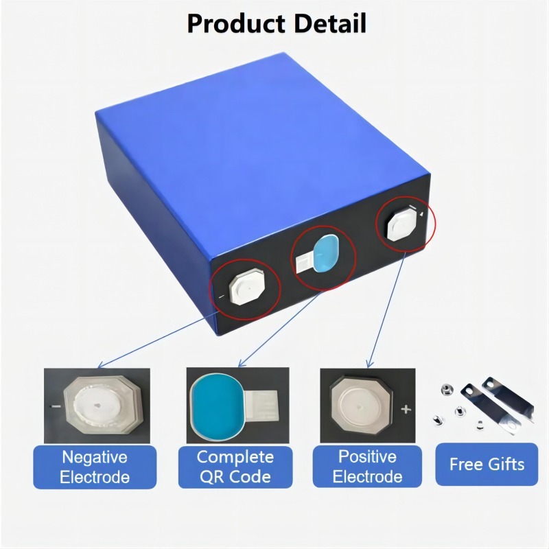 Xiho Eve MB31 8000 Cycles 3.2V 314Ah LiFePo4 Battery Cells Rechargeable Prismatic Cell Lithium ...