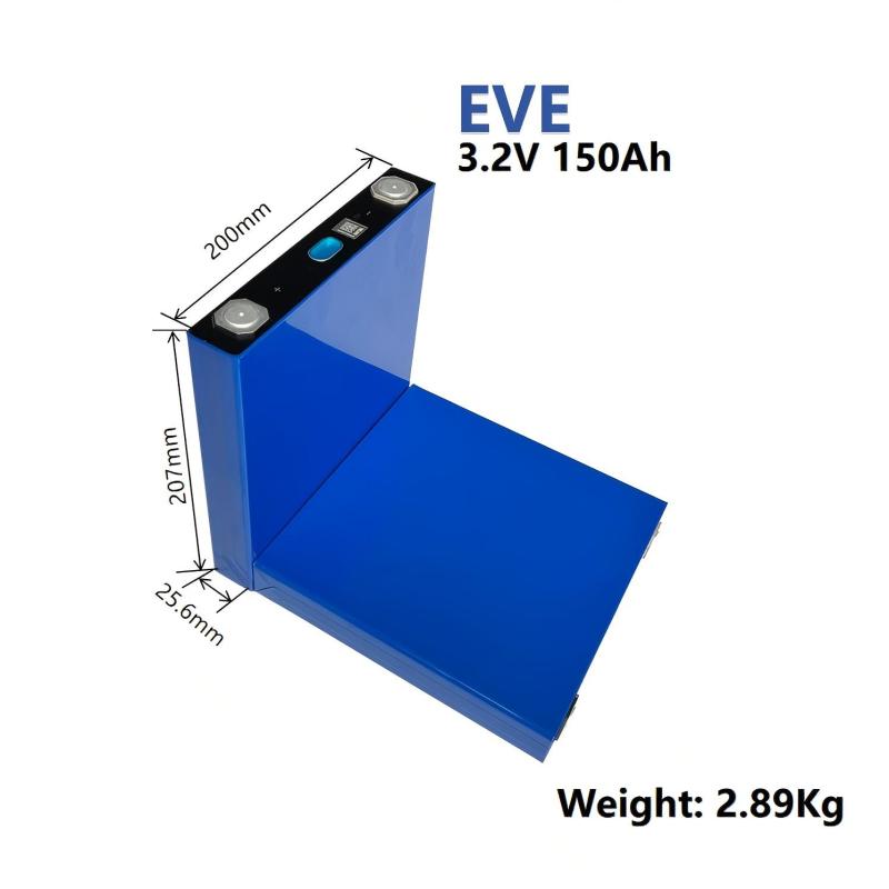 Xiho 3.2V Eve 3.2V 150Ah Prismatic Lifepo4 Battery Cells LFP Lithium Ion Prismatic Cell Electric ...