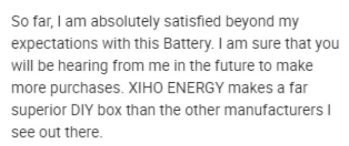 XIHO ENERGY is highly valued by customers and continues to innovate and ...