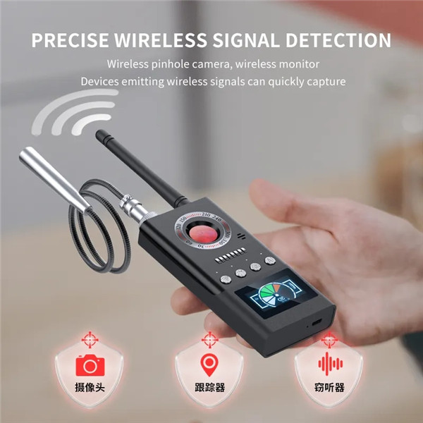 K66 Infrared Anti Spy Camera Lens GPS Finder Detector