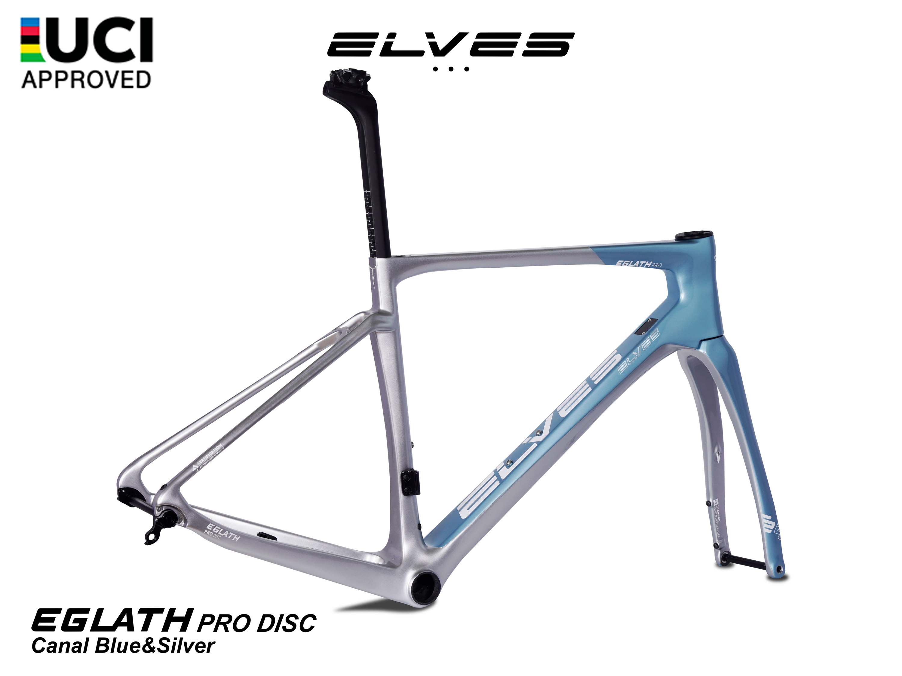 2022 ELVES Eglath Pro Disc Carbon Road Frameset