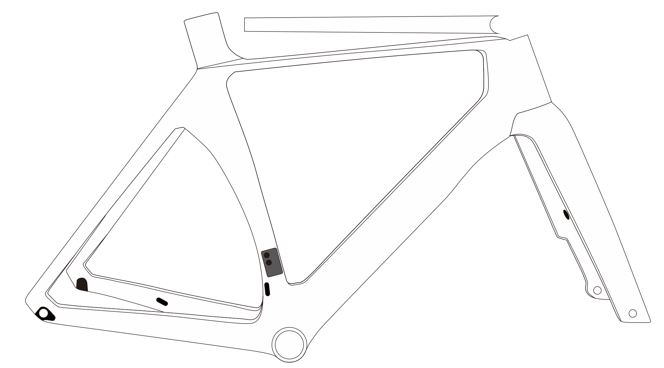 ELVES Falath EXP Carbon Road Disc Framesets UCI Approved