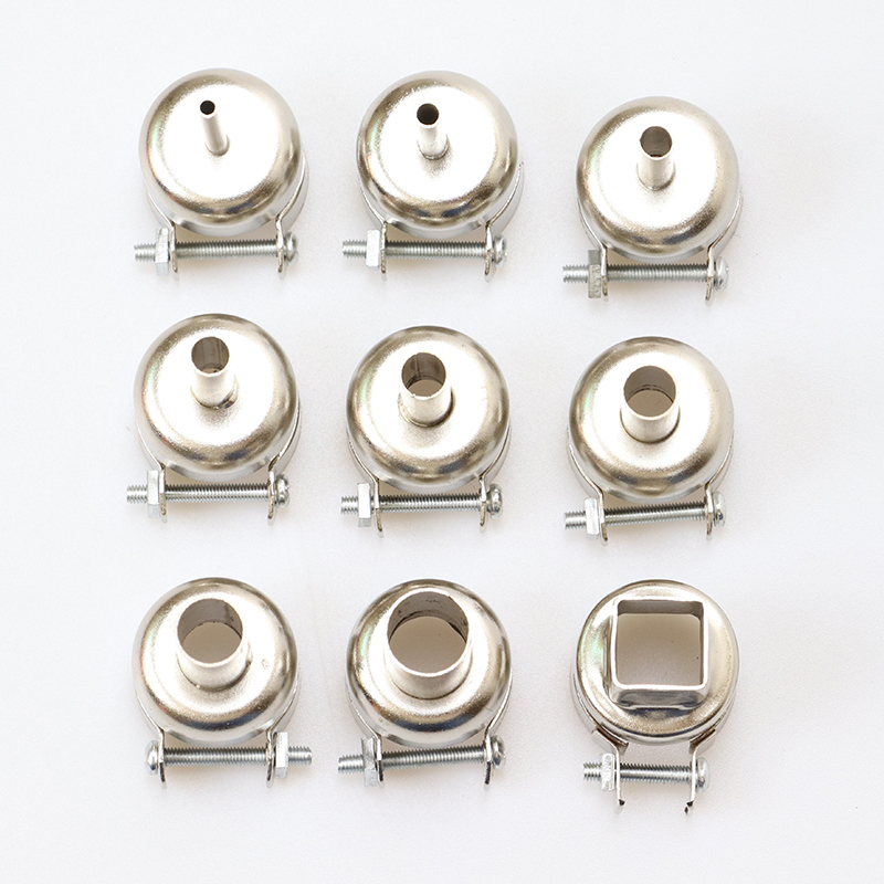 BGA universal 850 nozzle round head heat gun nozzle square nozzle steel ...