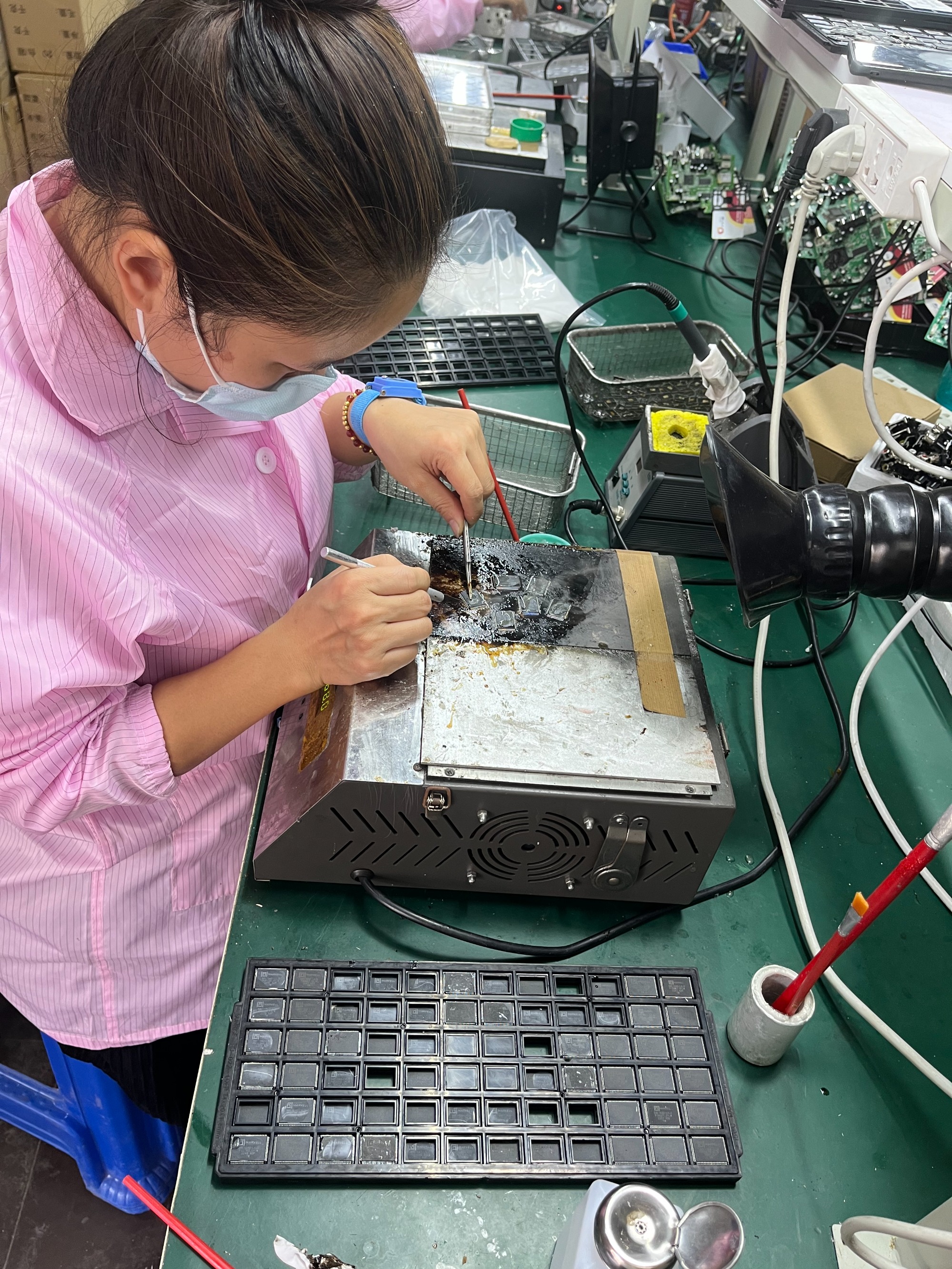 BGA reballing station preheating station bga rework station,BGA rework ...