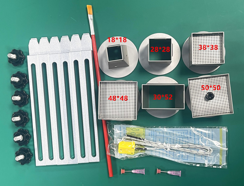 BGA rework station red hot air soldering station touch screen three ...