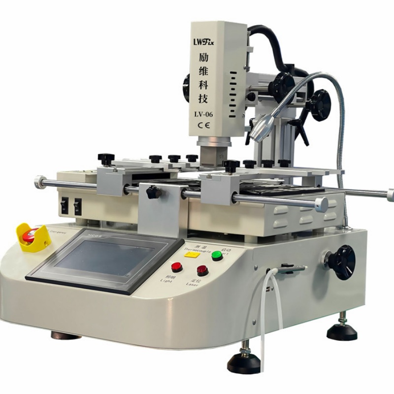 LV-06 Hot Air BGA Chips Rework Station Touch Screen 3 Independent ...