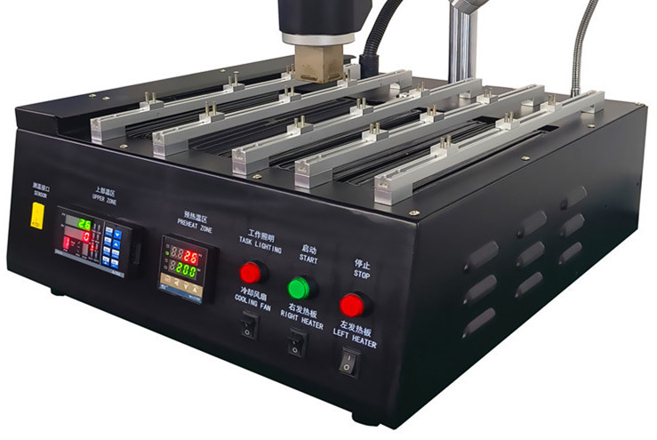 LV-02 Bga Rework Station Infrared Machine Reballing Kit Tools Soldering ...