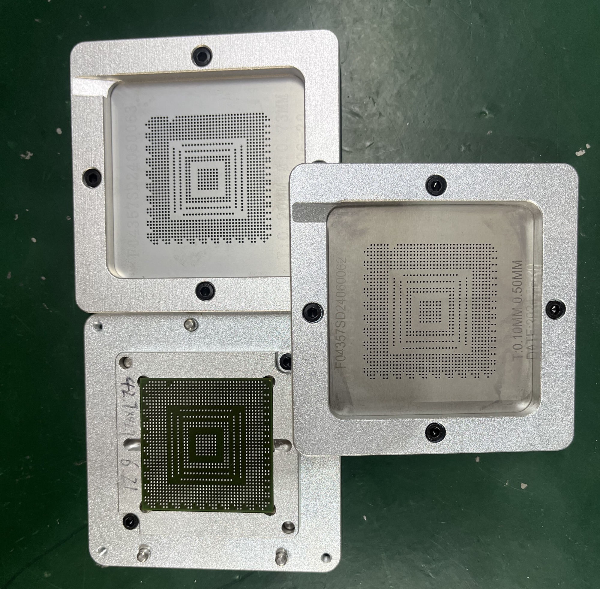 New full set bga reballing kit BGA Reball Station holder jig universal ...