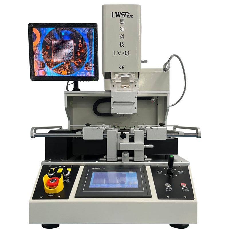 Automatic bga rework station maroc pad repair reballing cpu