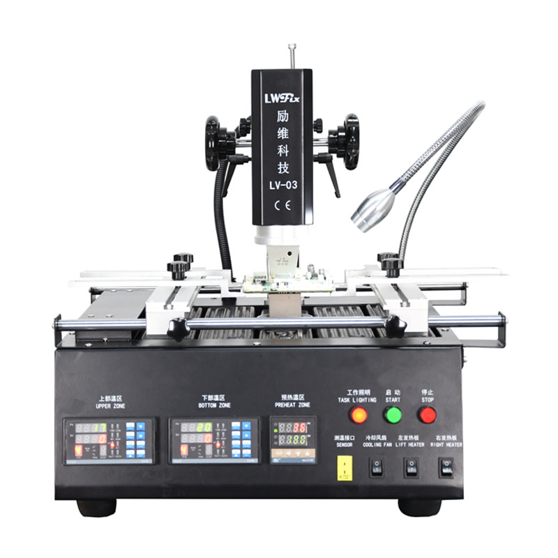 Advanced BGA Rework Station with Optical Alignment for PCB Repair ...