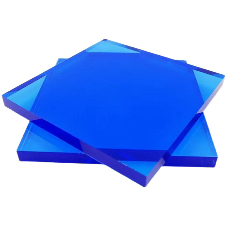 Blue clear Acrylic Sheet,cast acrylic sheet