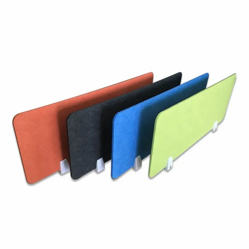 Polyester Acoustic Desk Divider - Custom Soundproof