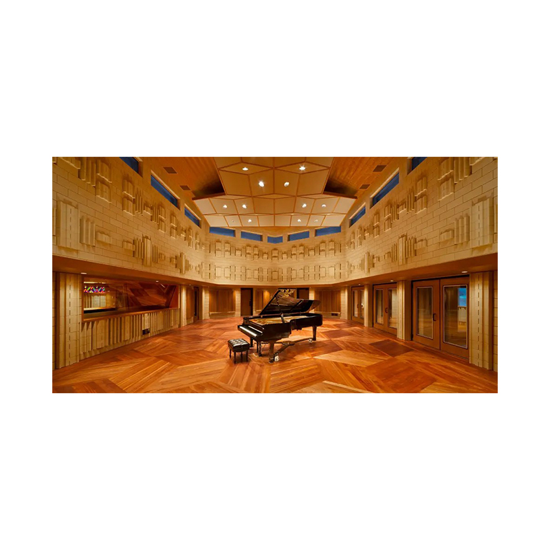 Sound Diffusing Solid Wood Custom Soundproof