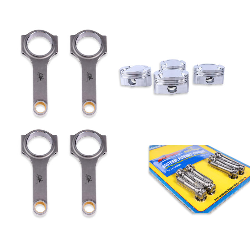 KingTec Racing forged pistons and rods Honda Jazz GK5 L15B