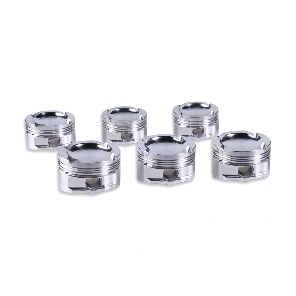 Custom 6A13TT forged pistons and rods for Mitsubishi Galant
