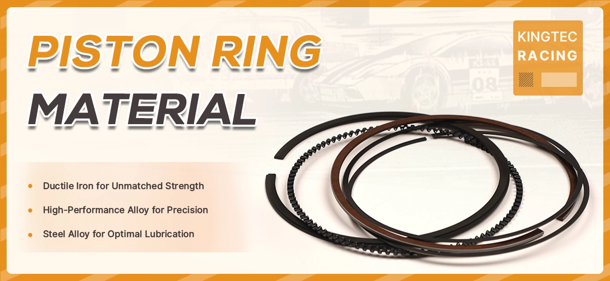engine piston rings material