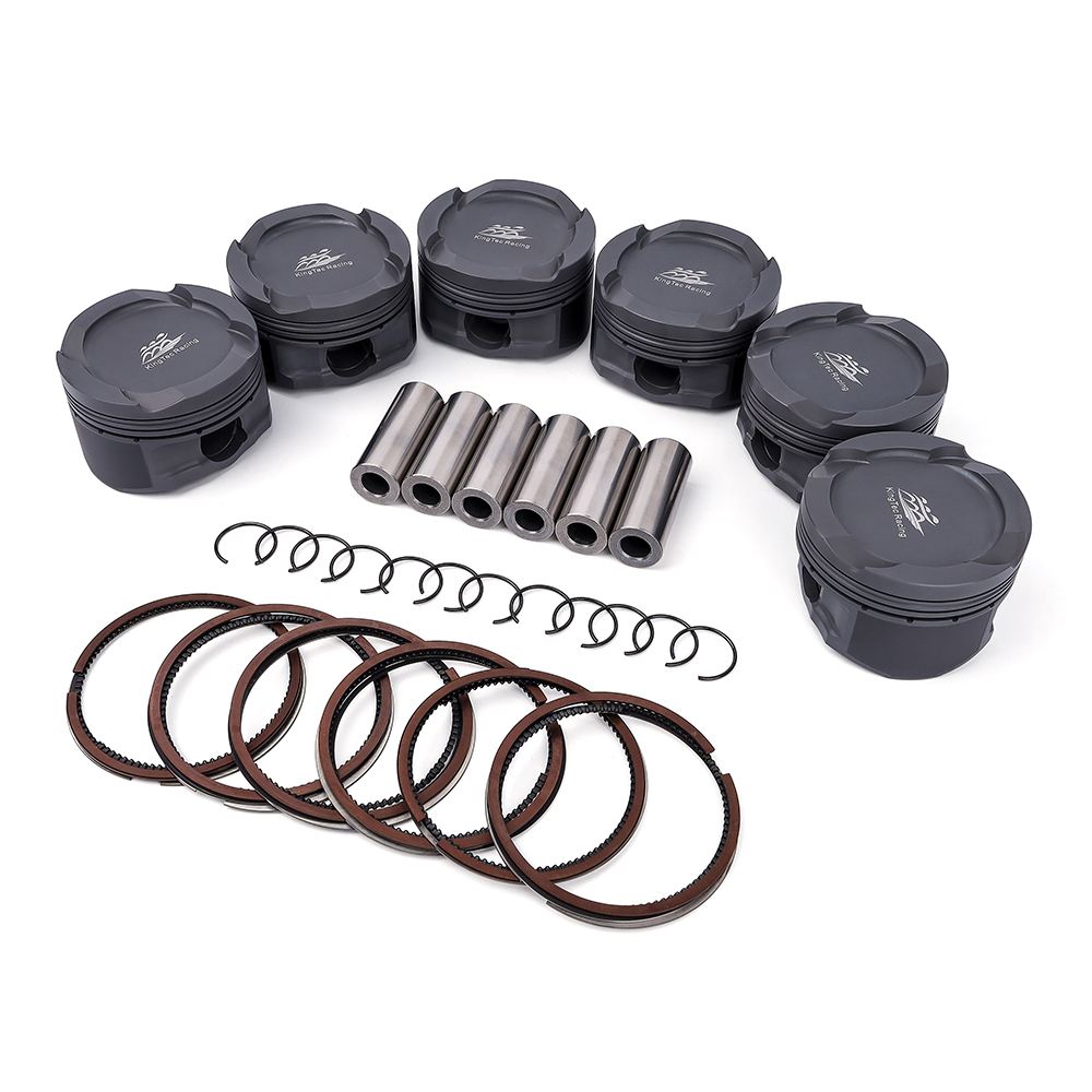 82mm forged BMW B58 pistons F30 340i B58B30 3.0L 24V motor