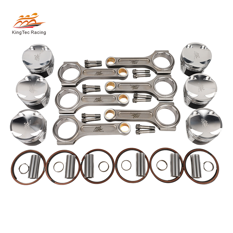 KingTec Racing custom BMW M3 M4 S58B30 forged pistons and rods