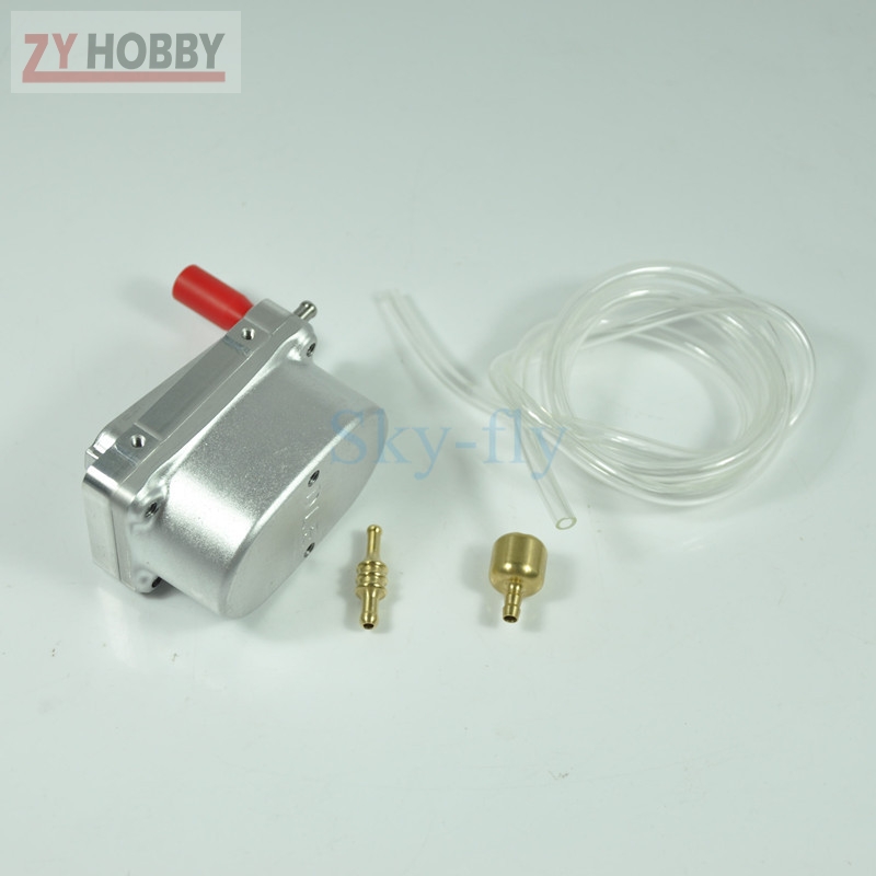 DLE Flow Metal Gear Fuel Hand Pump 18ML one roll for RC Gasoline plane ...